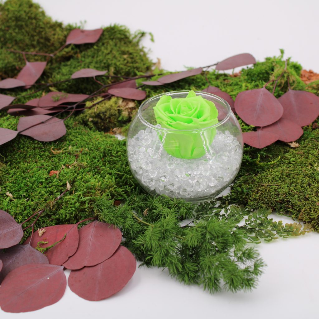 Rose stabilisée éternelle Rose Rouge 50 cm | NATUREBULLE